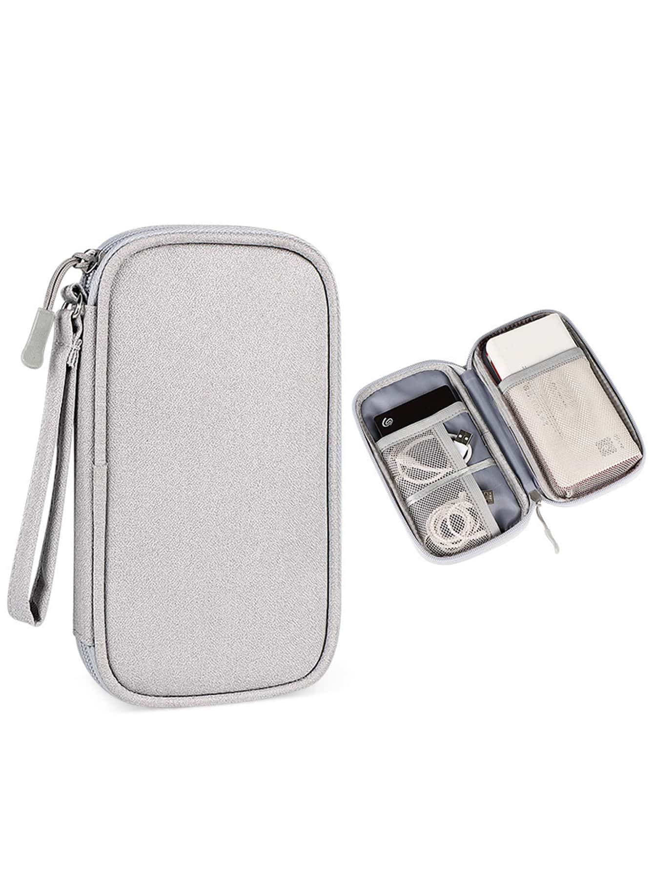 1pc Plain Data Cable Storage Bag | SHEIN USA