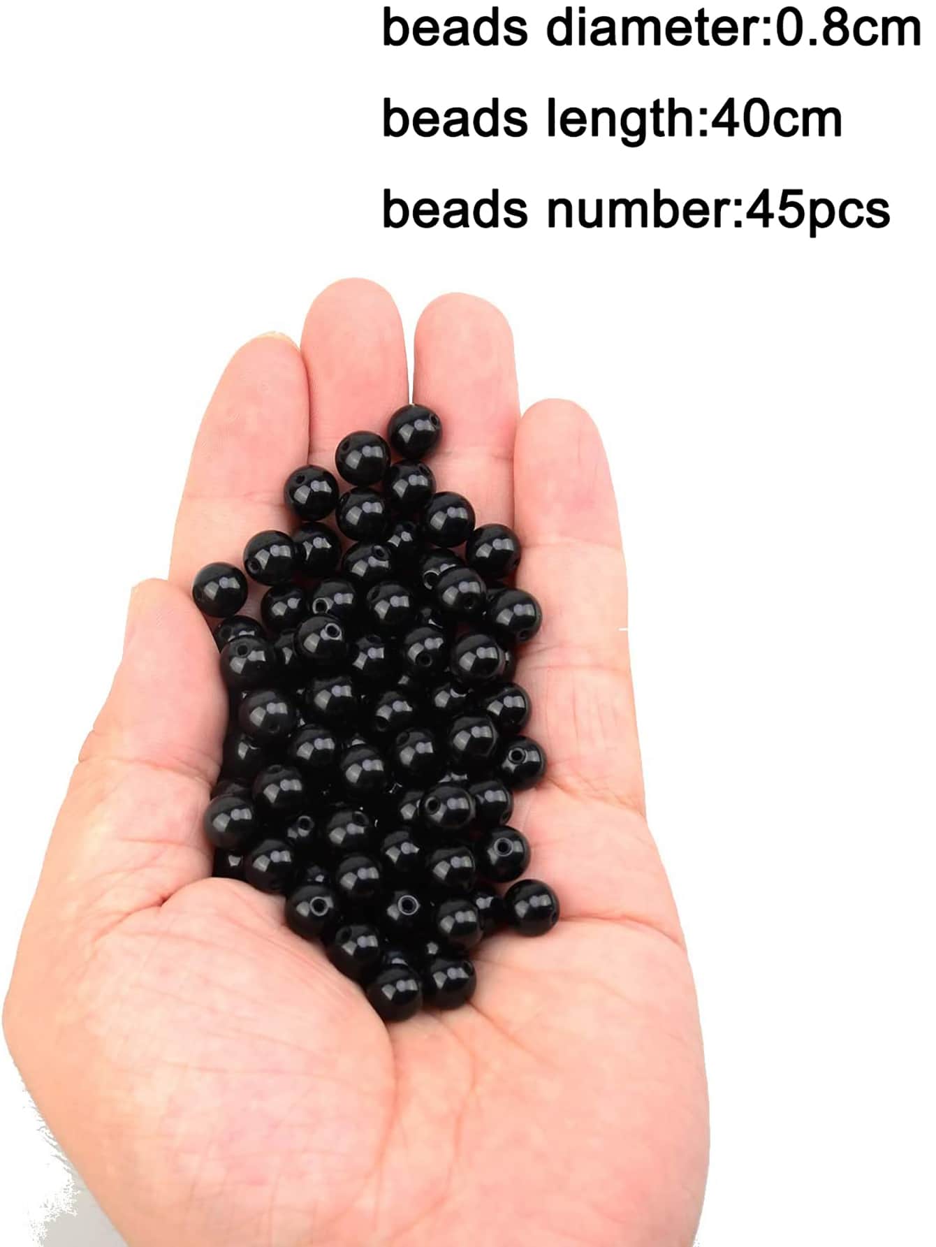 1strand 8mm DIY Bead | SHEIN