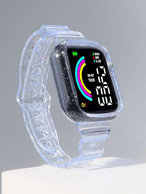 Square Dial Electronic Watch | SHEIN USA