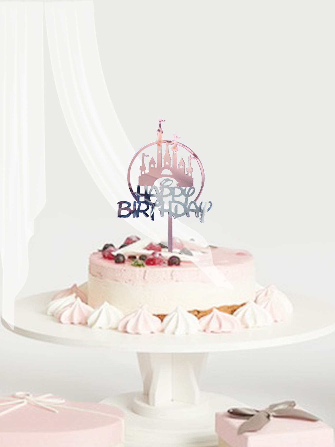 1pc Castle Shaped Cake Topper | SHEIN USA