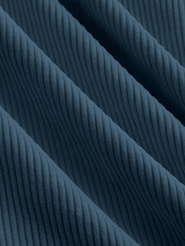 SHEIN MOD Tie Neck Lace Trim Lantern Sleeve Corduroy Dress | SHEIN USA