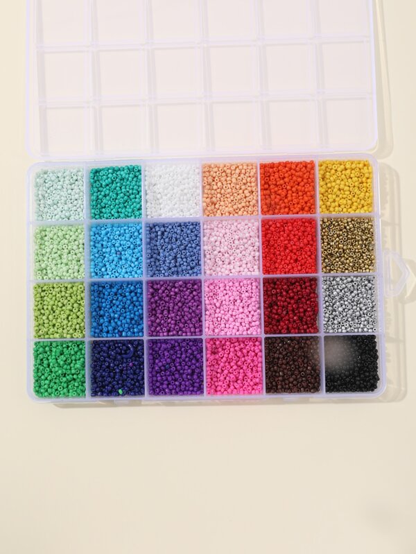 4pcs/set Boxed Diy Millefiori Beads, Approximately 20,000 Pieces ...