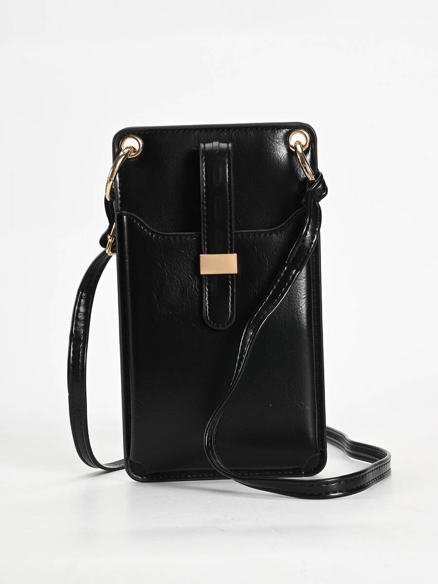 Minimalist Snap Button Phone Wallet | SHEIN USA