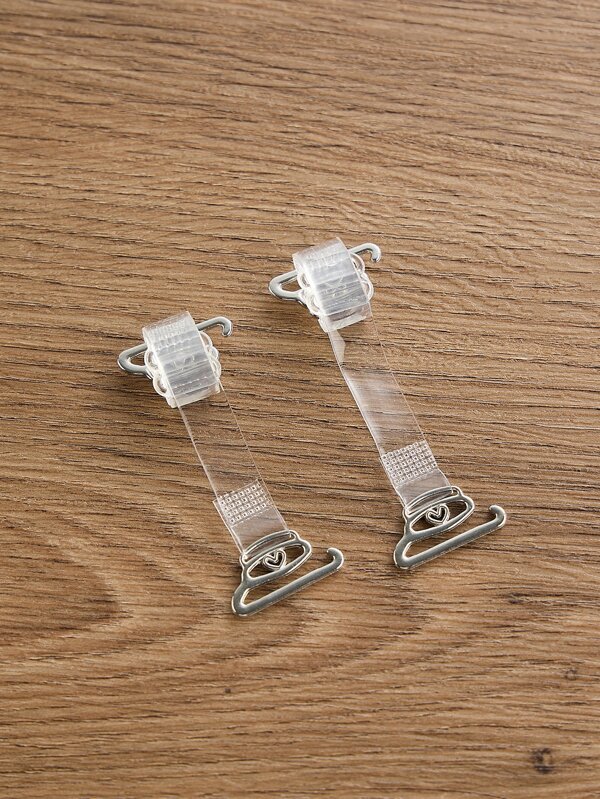 2pairs Transparent Shoulder Strap | SHEIN USA