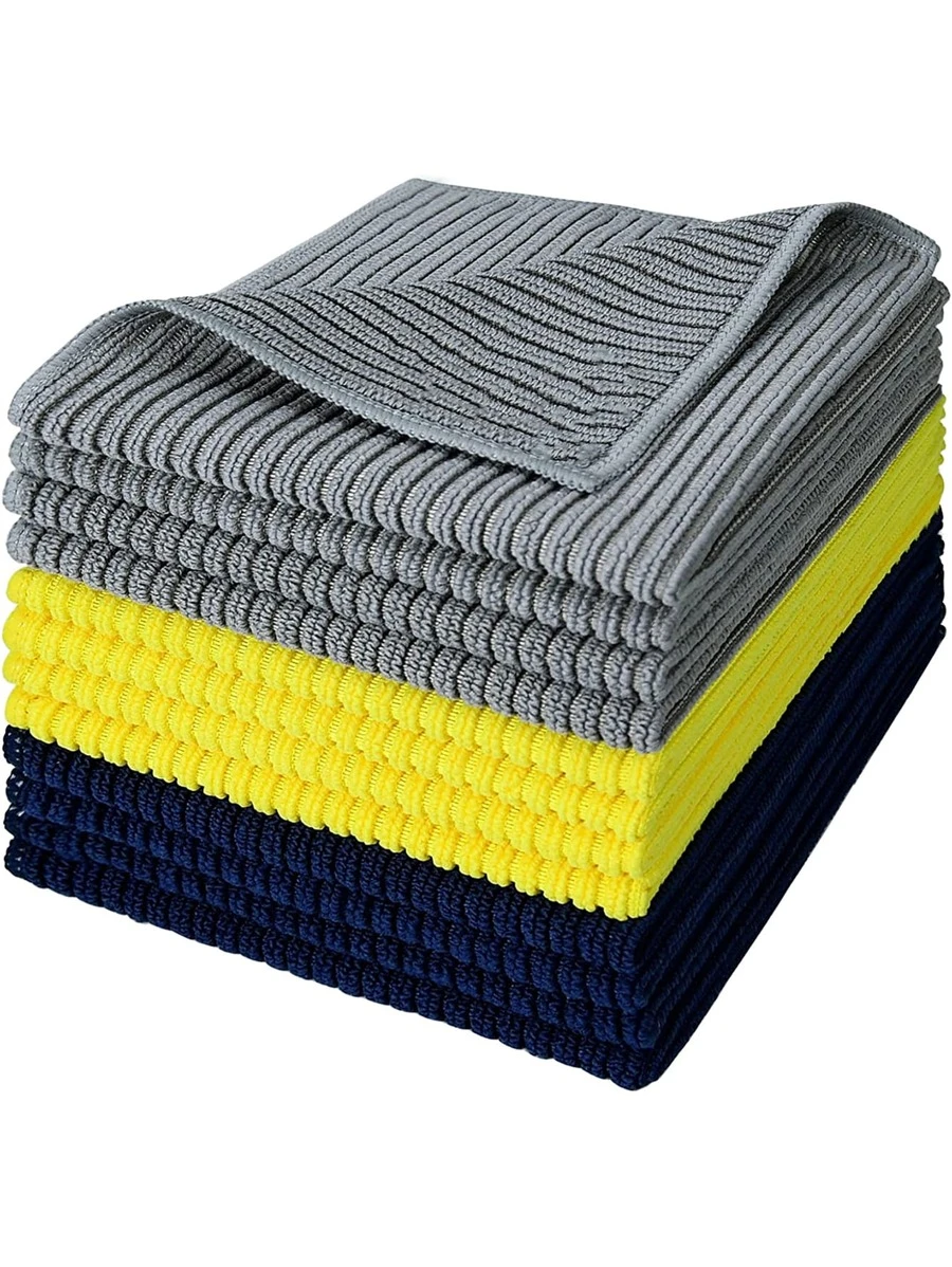 3pcs Solid Cleaning Rag | SHEIN USA