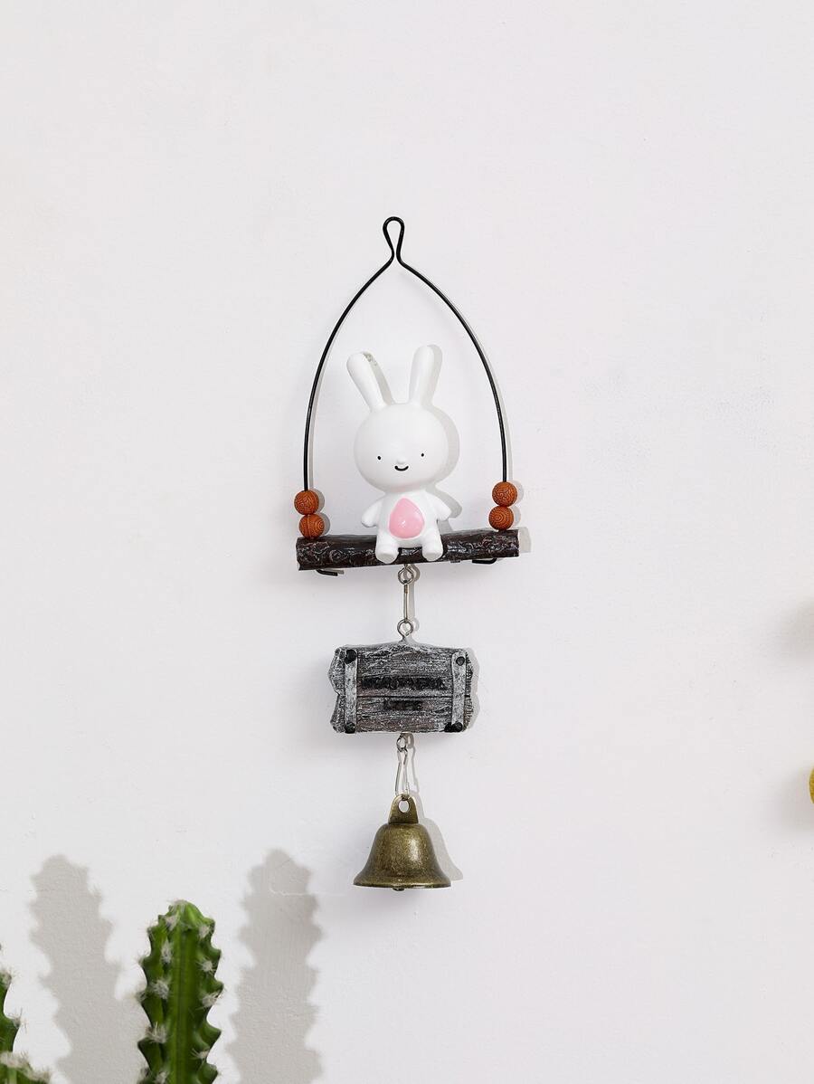 1pc Cartoon Rabbit Decor Wind Chime | SHEIN USA