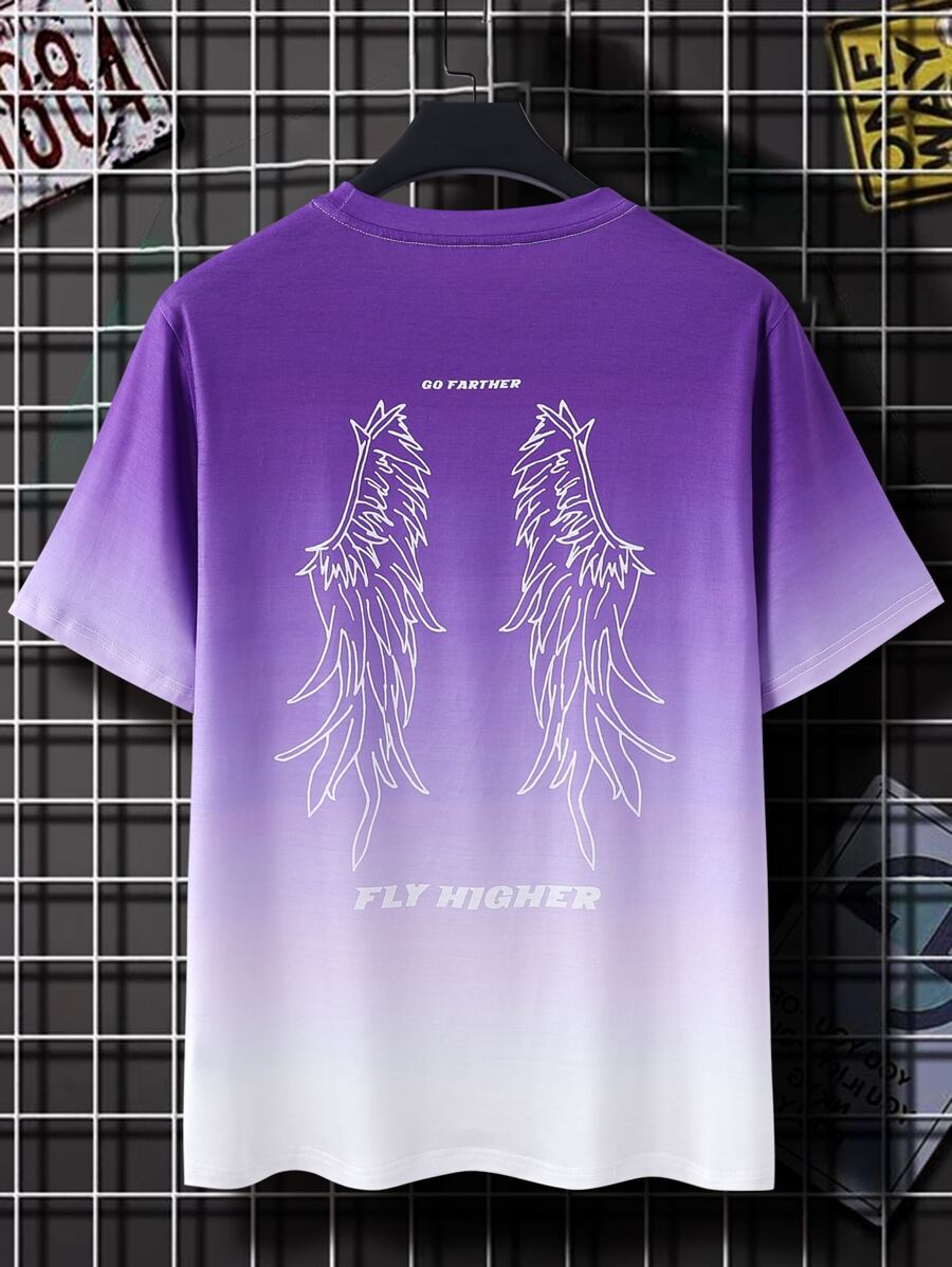 Manfinity Homme Men T-Shirts Fit Crew Neck Short Sleeve Graphic Tee ...