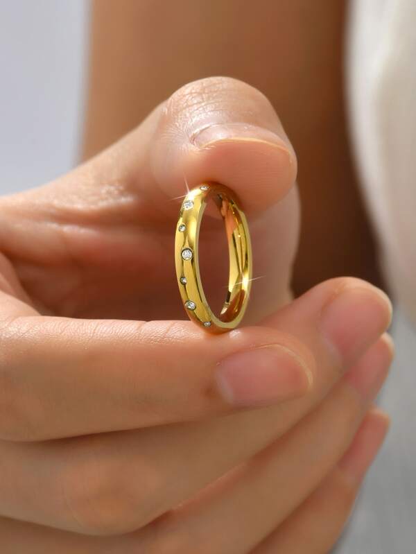 Rhinestone Decor Ring | SHEIN USA