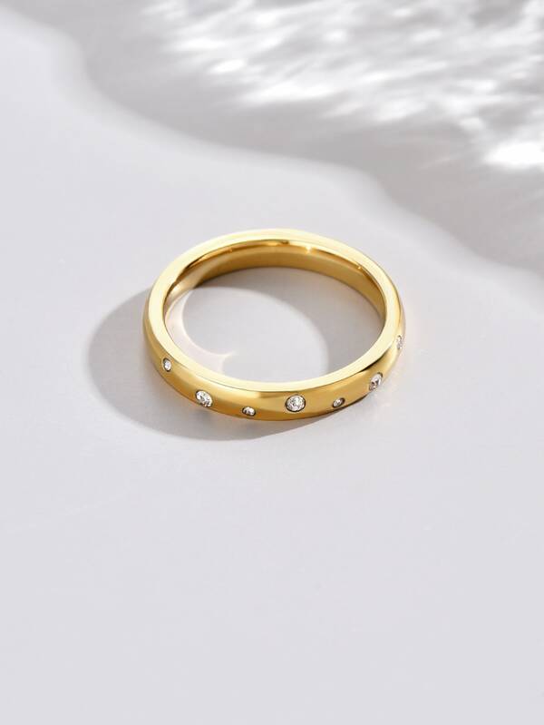 Rhinestone Decor Ring | SHEIN USA