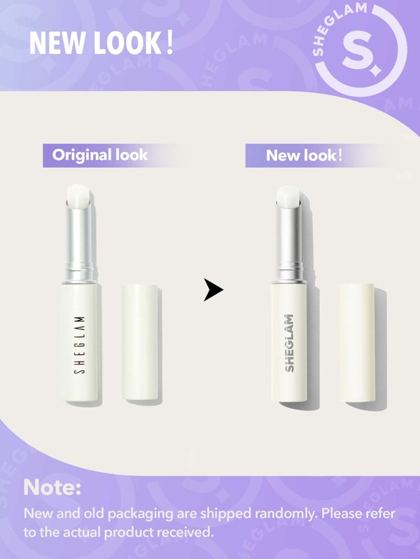 SHEGLAM Plushy Lip Balm-01 White Natural Gloss Hydrating Lip Care Olive ...