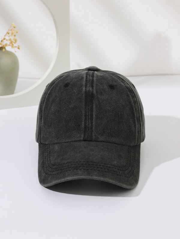 1pc Women Fashion Solid Baseball Cap | SHEIN UK
