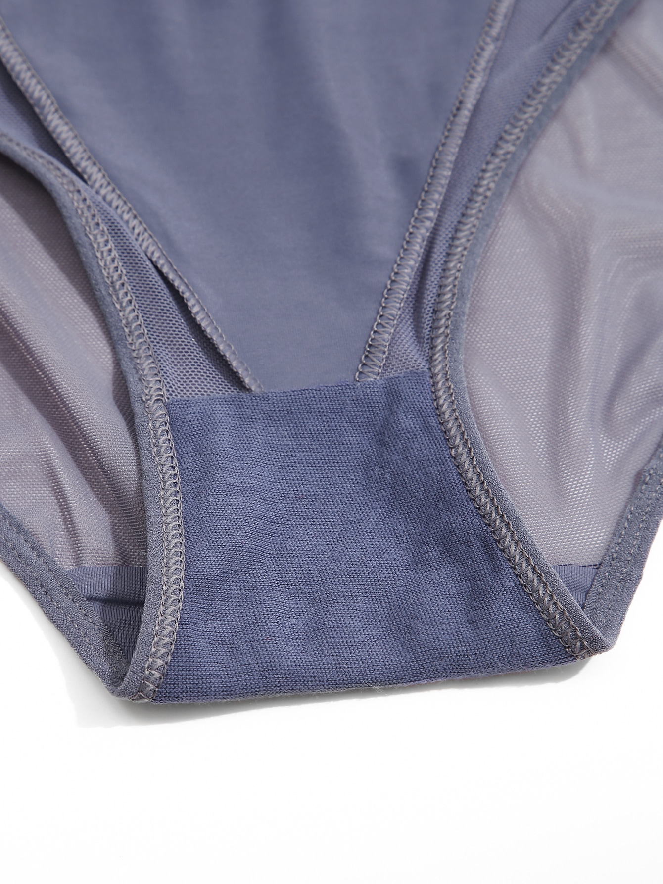 FINETOO Mesh Insert Panty | SHEIN USA