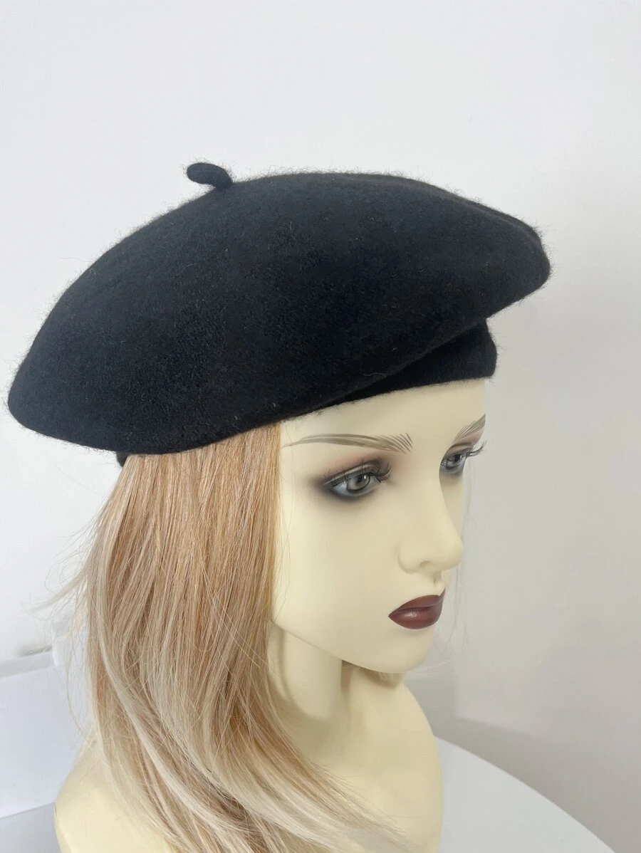 Minimalist Solid Beret | SHEIN USA