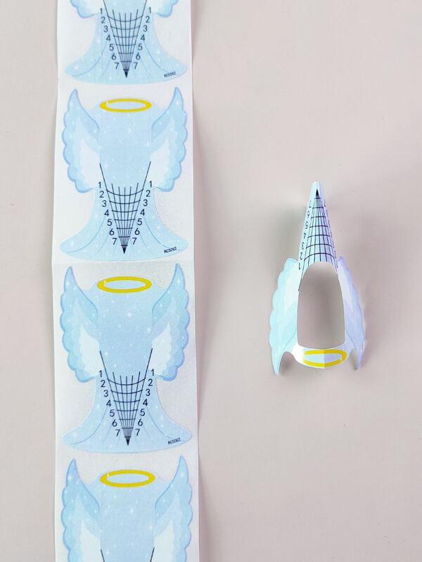 Nail Forms For Acrylic Nails, 40pcs Nail Forms For Polygel Nail Tips ...