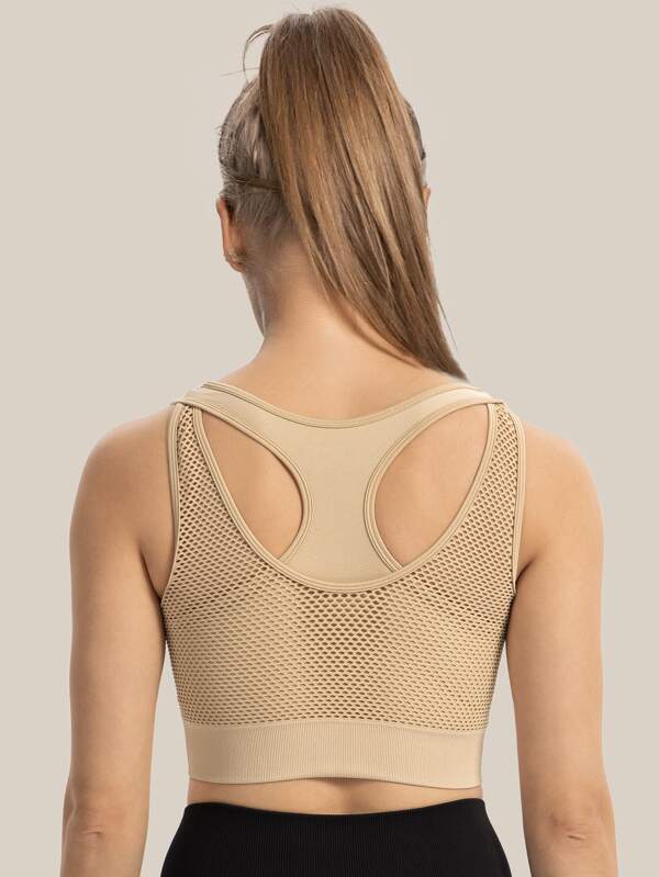 Wingslove High Support Racerback Sports Bra | SHEIN USA