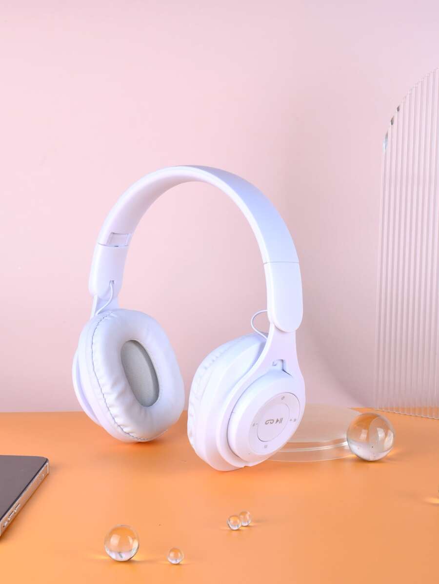 Over-ear Design RGB Light Cat Ear Design Foldable Wireless Headphone ...