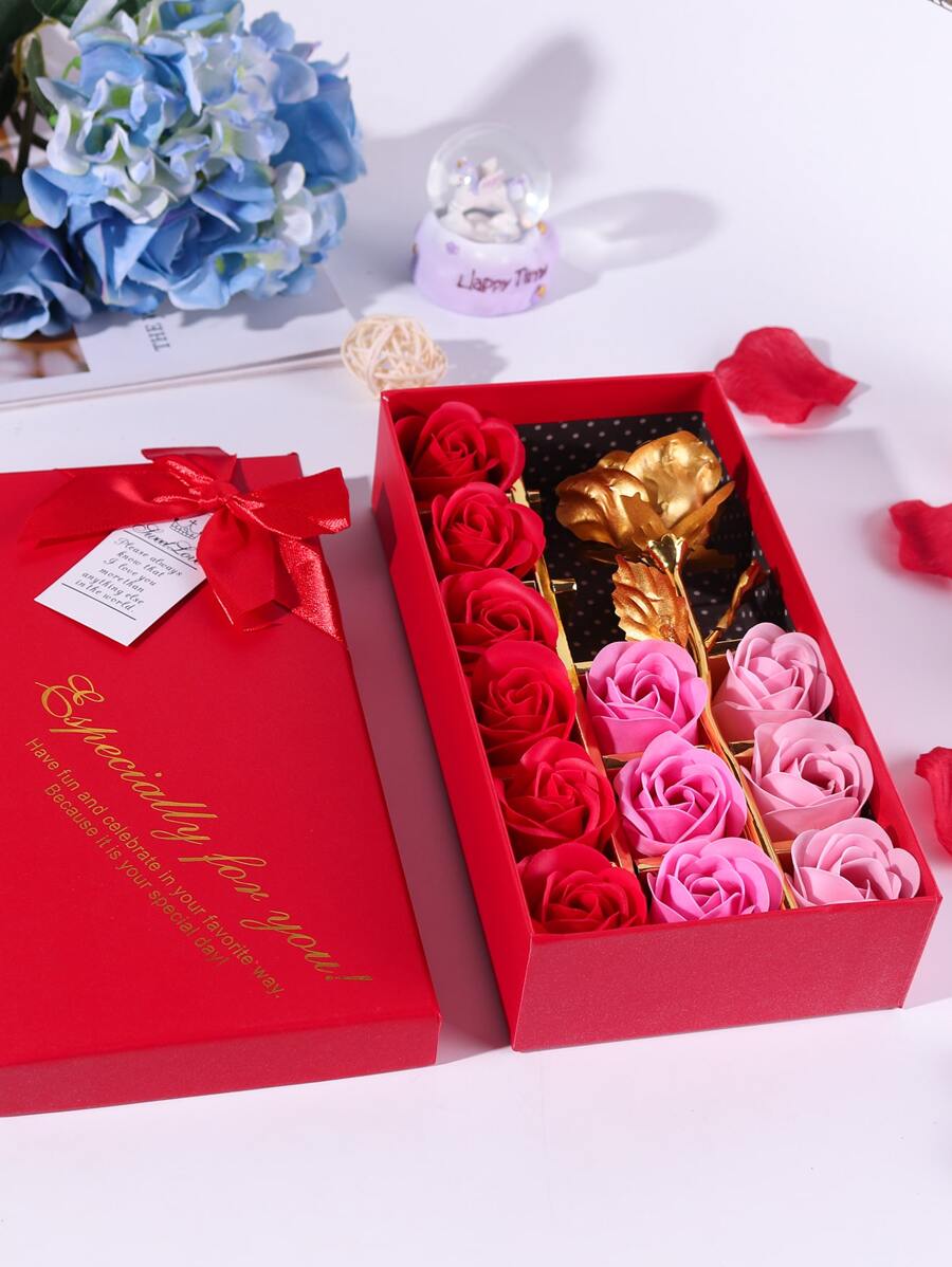 1pc Slogan Graphic Flower Box | SHEIN USA