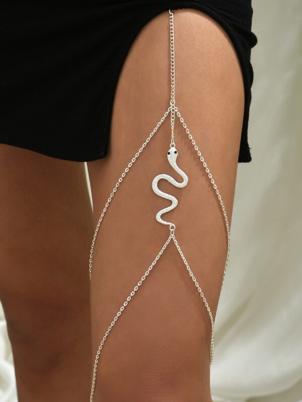 Snake Decor Thigh Chain | SHEIN USA