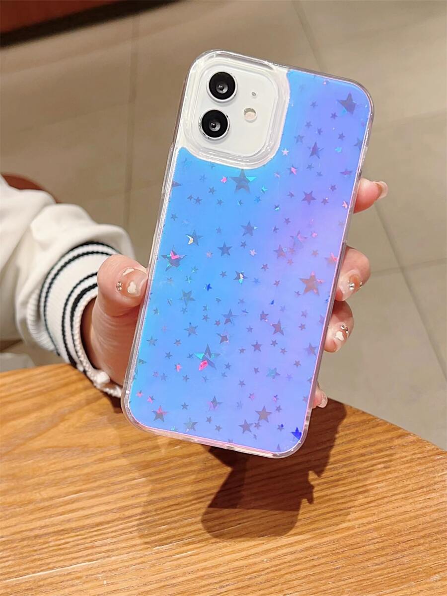 Star Pattern Phone Case | SHEIN USA