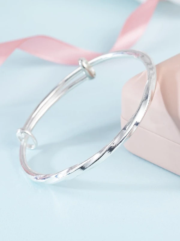 Solid Twist Bangle | SHEIN UK