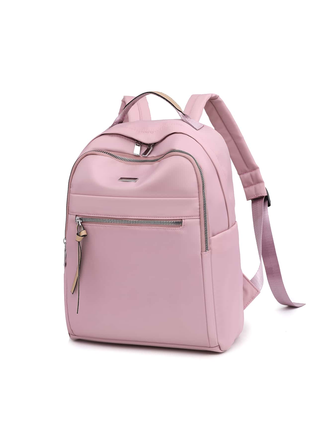Zip Front Functional Backpack School Bag For Graduate, Teen Girls ...