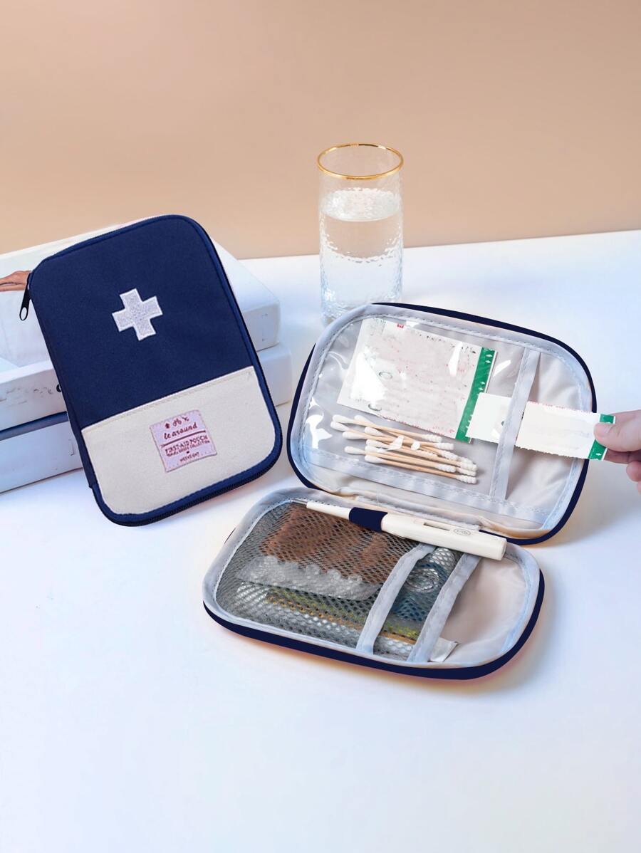 1/2/10pcs Travel Portable Medical Bag First Aid Kit Medicine Storage ...