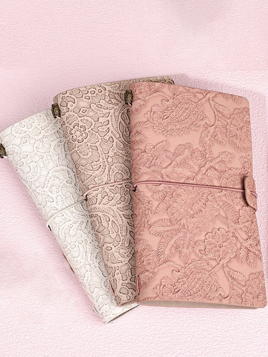 1pc Flower Pattern Random Color Notebook | SHEIN USA