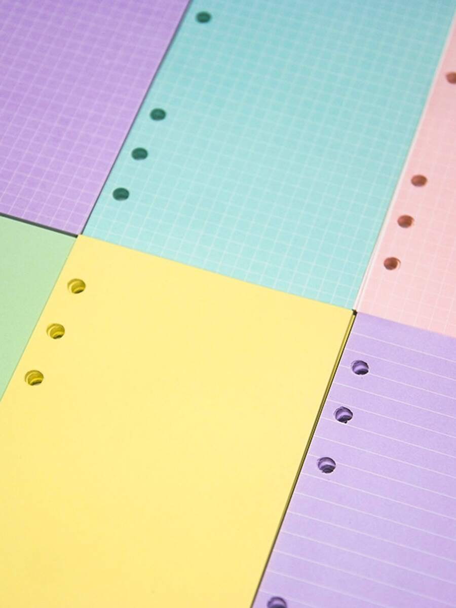 1pack Random Color Binder Filler Paper | SHEIN USA