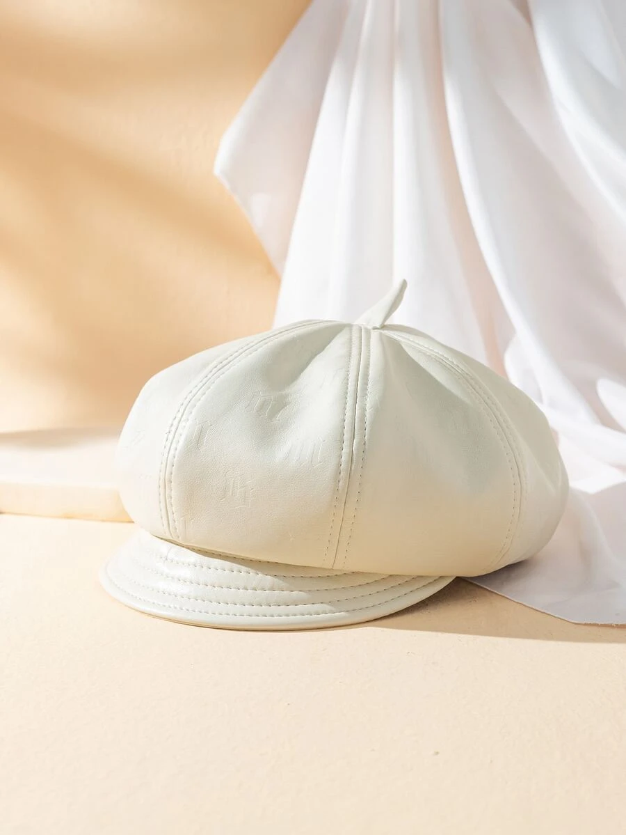 Solid Baker Boy Cap | SHEIN USA