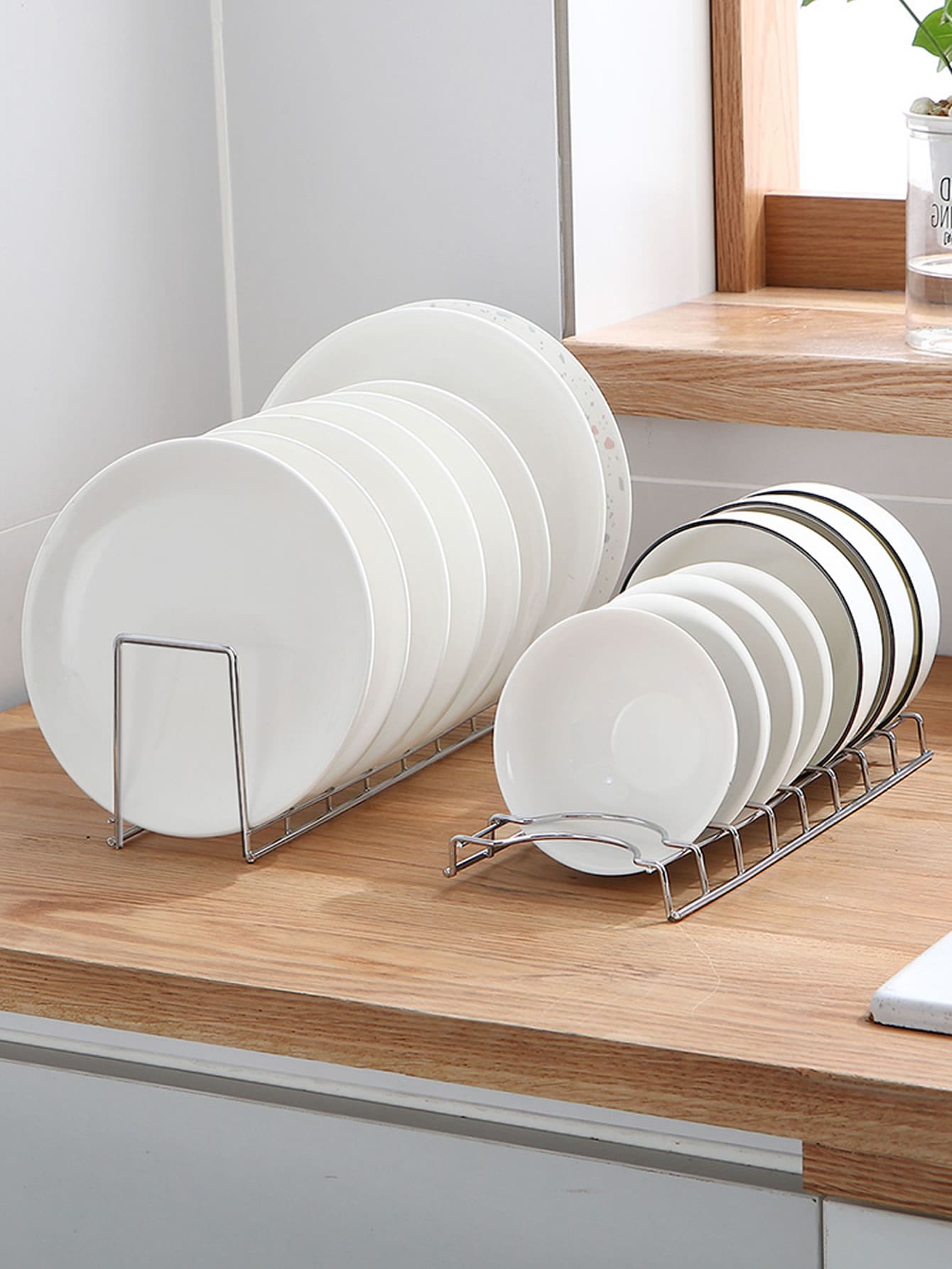 1pc Iron Dish Storage Rack | SHEIN USA
