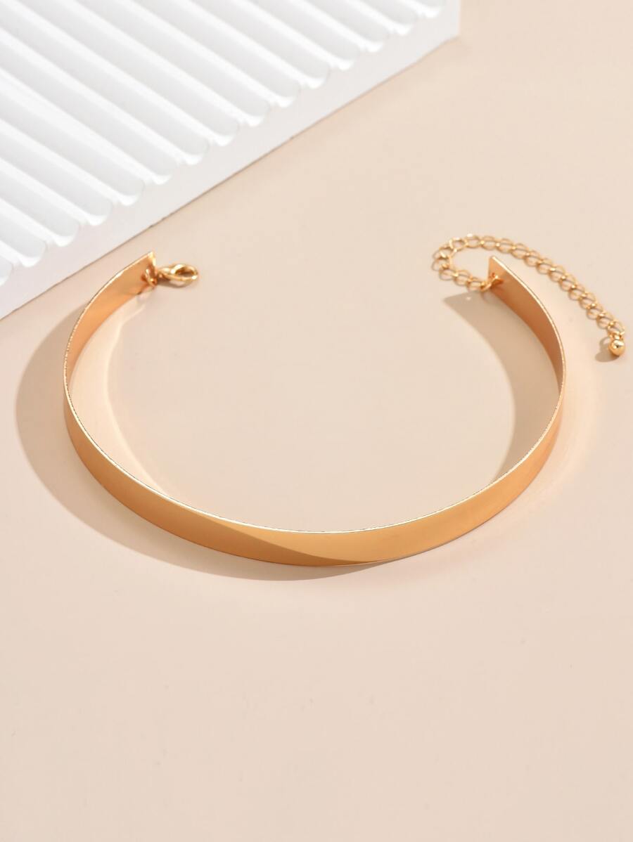 Solid Minimalist Choker | SHEIN UK