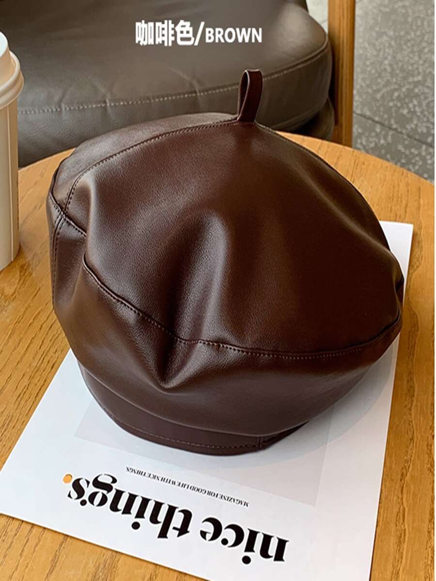 Minimalist Solid Beret | SHEIN USA