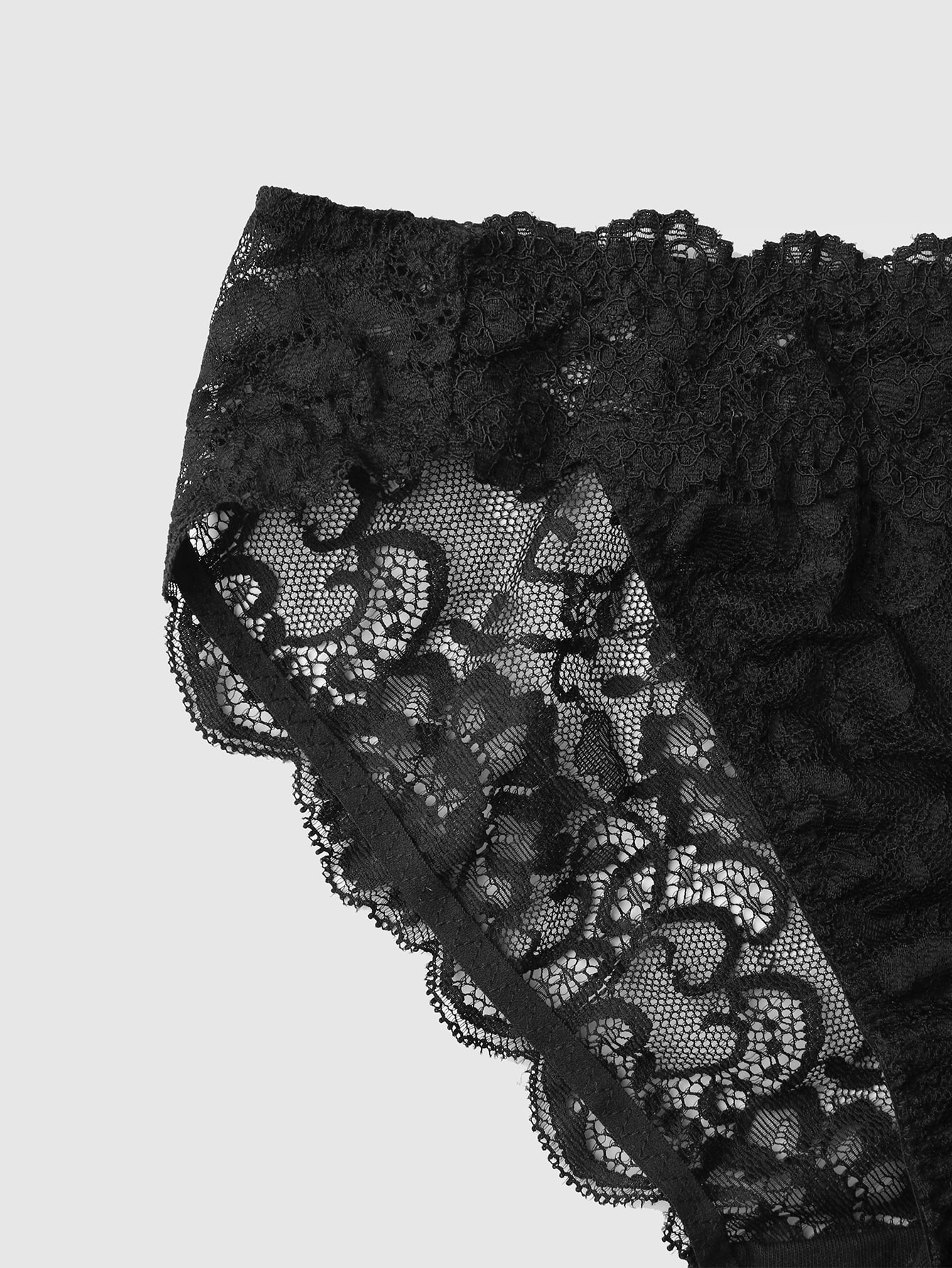 Floral Lace Panty Shein Usa