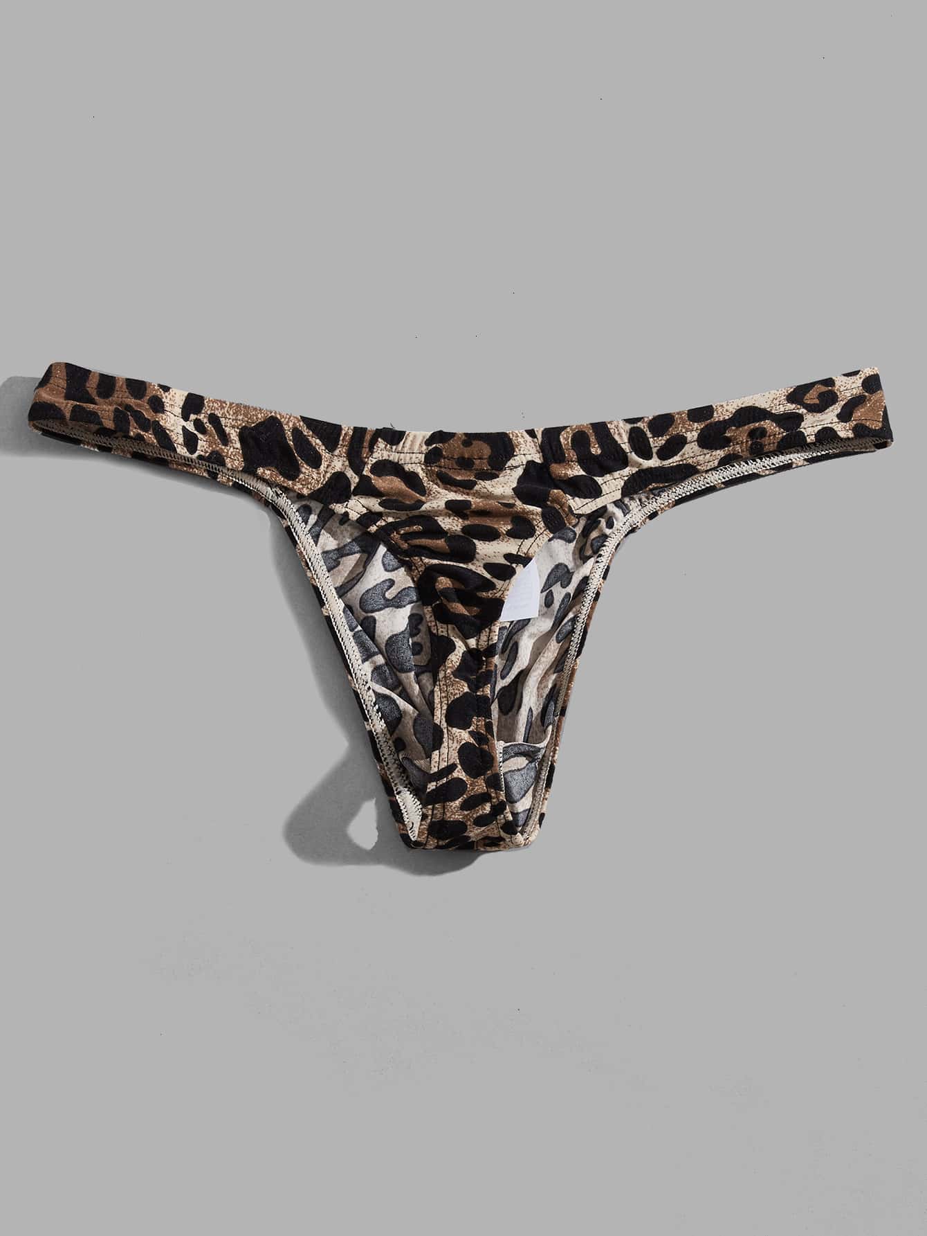 Men Leopard Print Thong Sexy Underwear | SHEIN USA