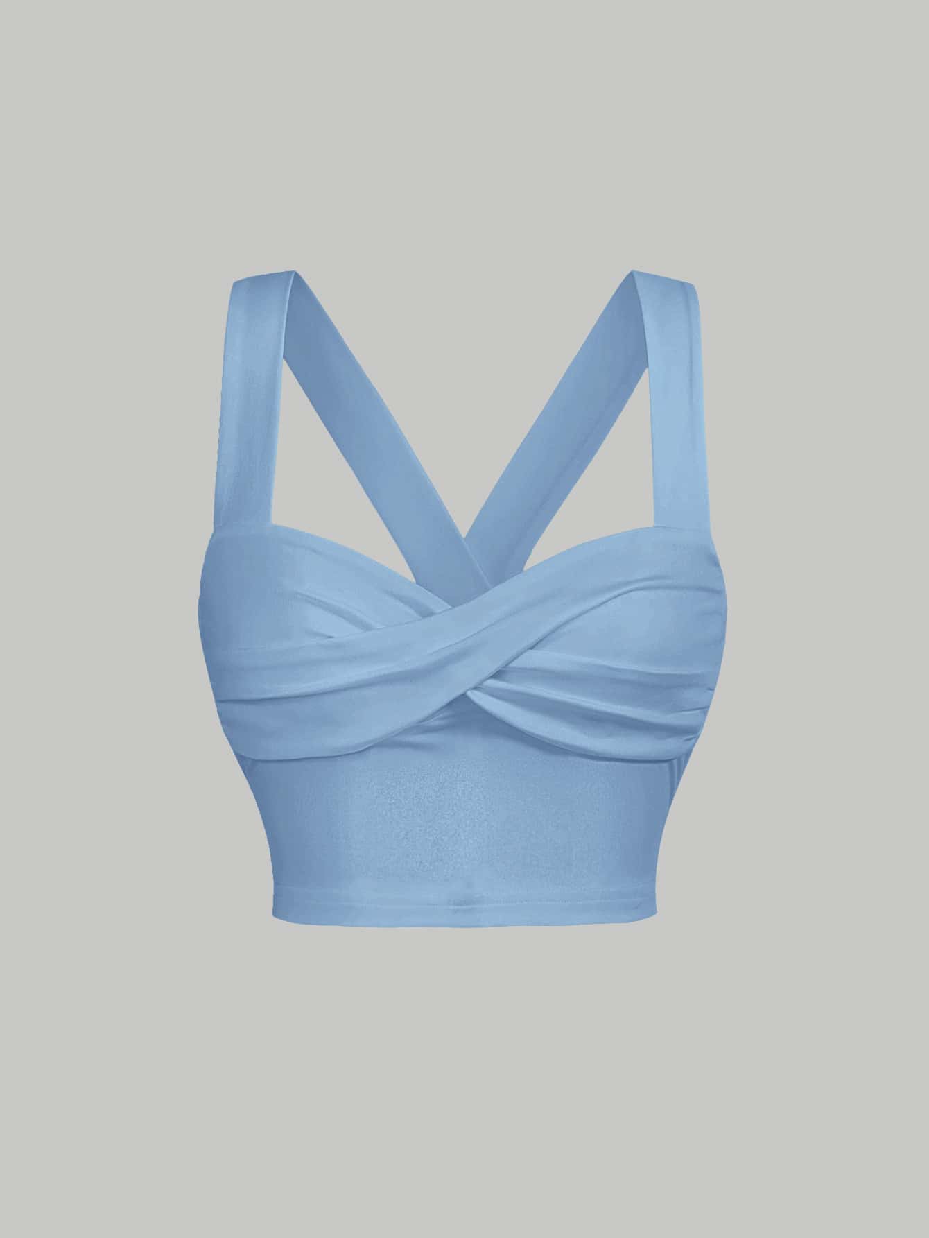 SHEIN MOD Twist Front Wide Strap Top | SHEIN USA