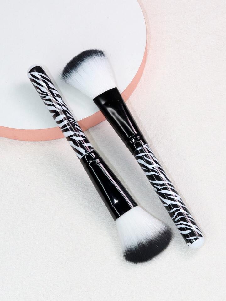 Zebra Makeup Brush Set | Saubhaya Makeup