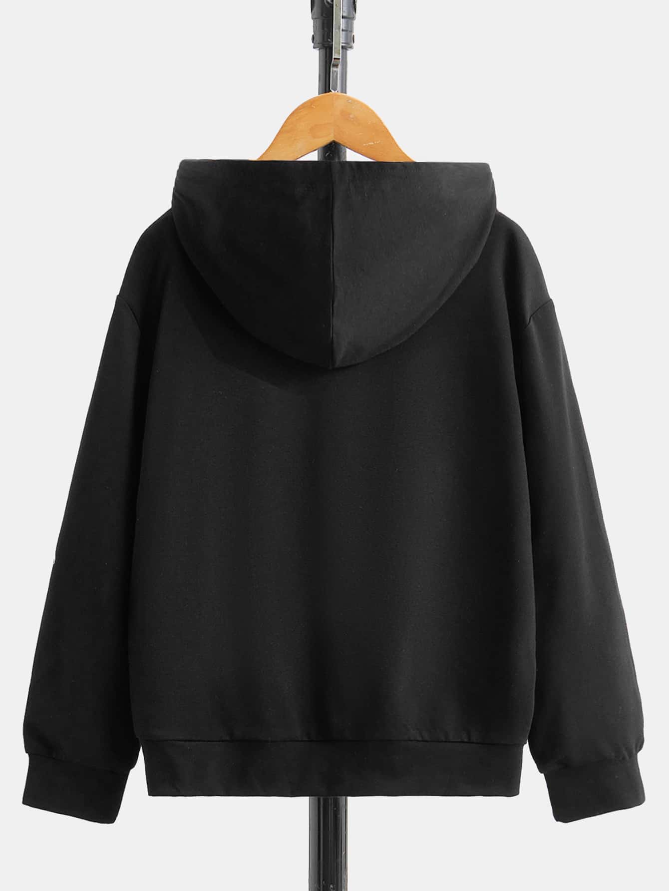 SHEIN Boys Japanese Letter & Chinese Dragon Graphic Hoodie | SHEIN UK