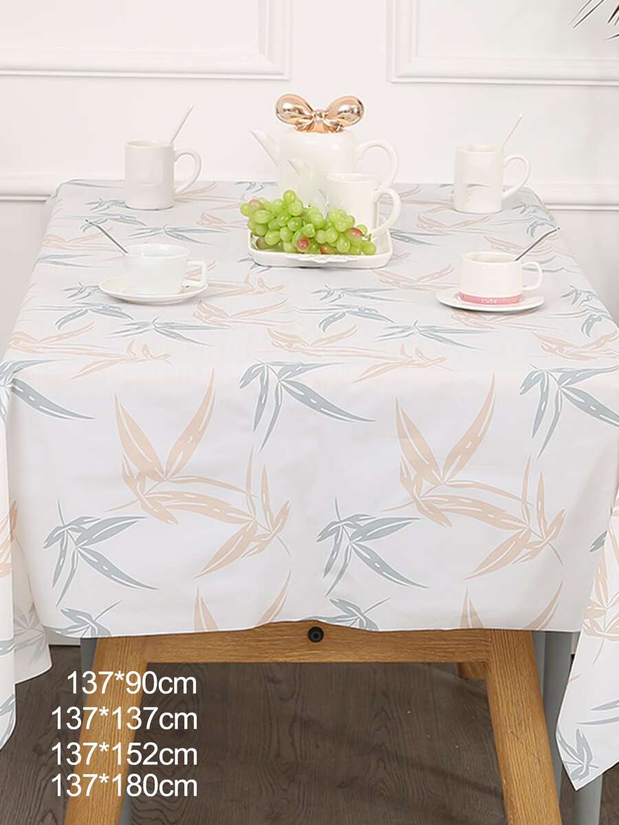 Leaf Pattern Tablecloth | SHEIN USA