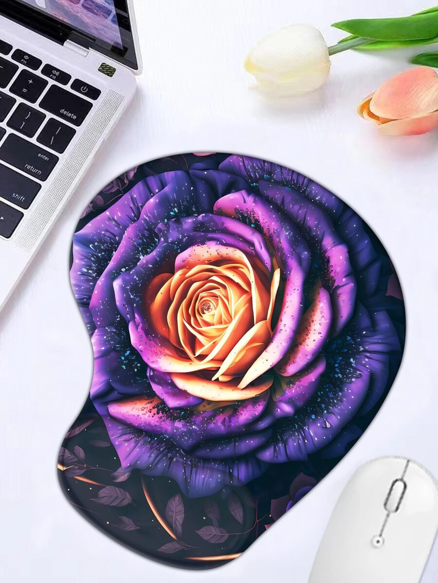 1pc Floral Pattern Mouse Pad | SHEIN USA