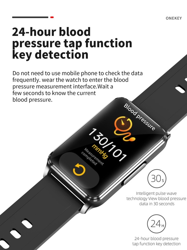 Heart Rate Monitoring Square Smart Watch | SHEIN USA