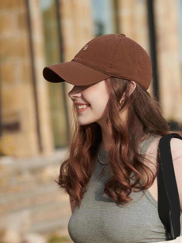 Embroidery Detail Baseball Cap | SHEIN USA