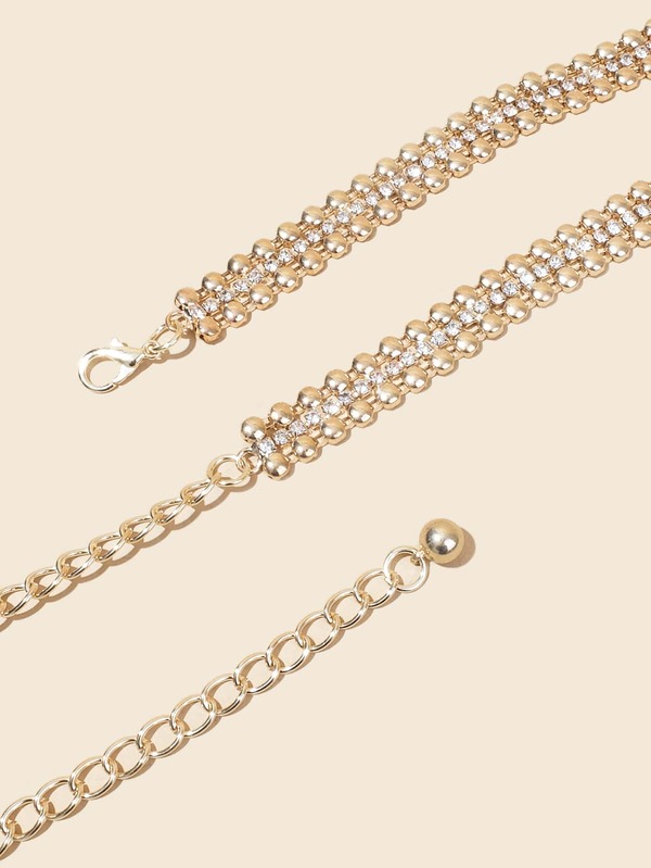Rhinestone Decor Chain Belt | SHEIN USA