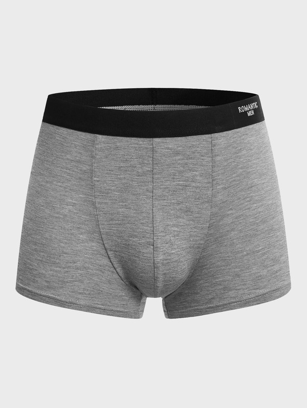 Men 5pack Letter Graphic Boxer Brief | SHEIN USA