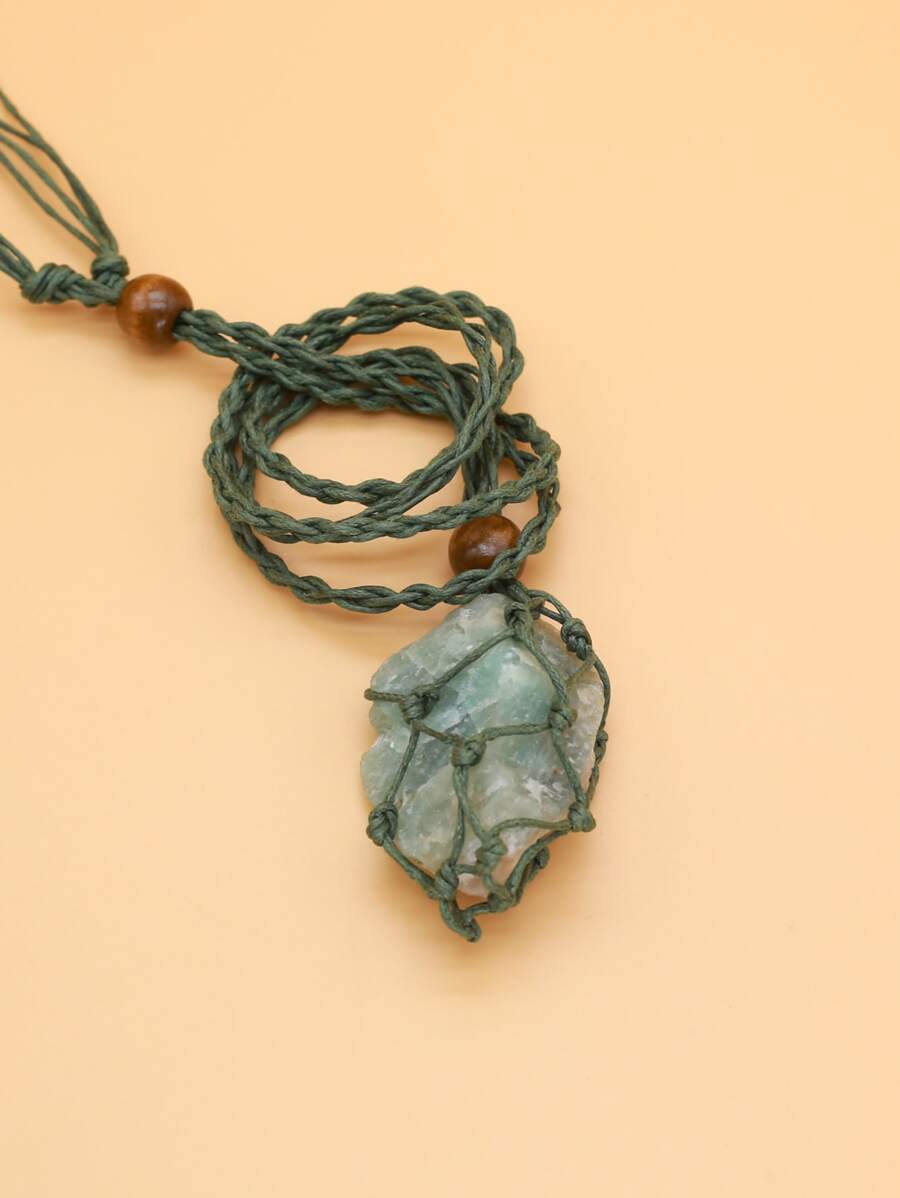 Stone Charm Necklace | SHEIN USA