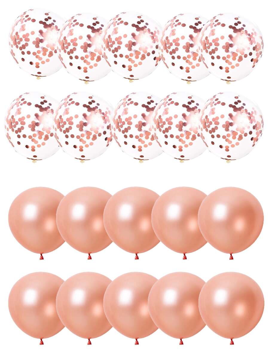 20pcs Matching Balloon Set For Wedding / Bridal Shower / Birthday Party ...