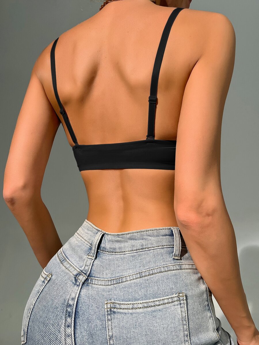 Solid Simple Bra | SHEIN USA