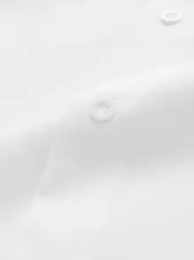 Manfinity VCAY Men's Loose Fit Solid Color Button Up Shirt With Tie ...