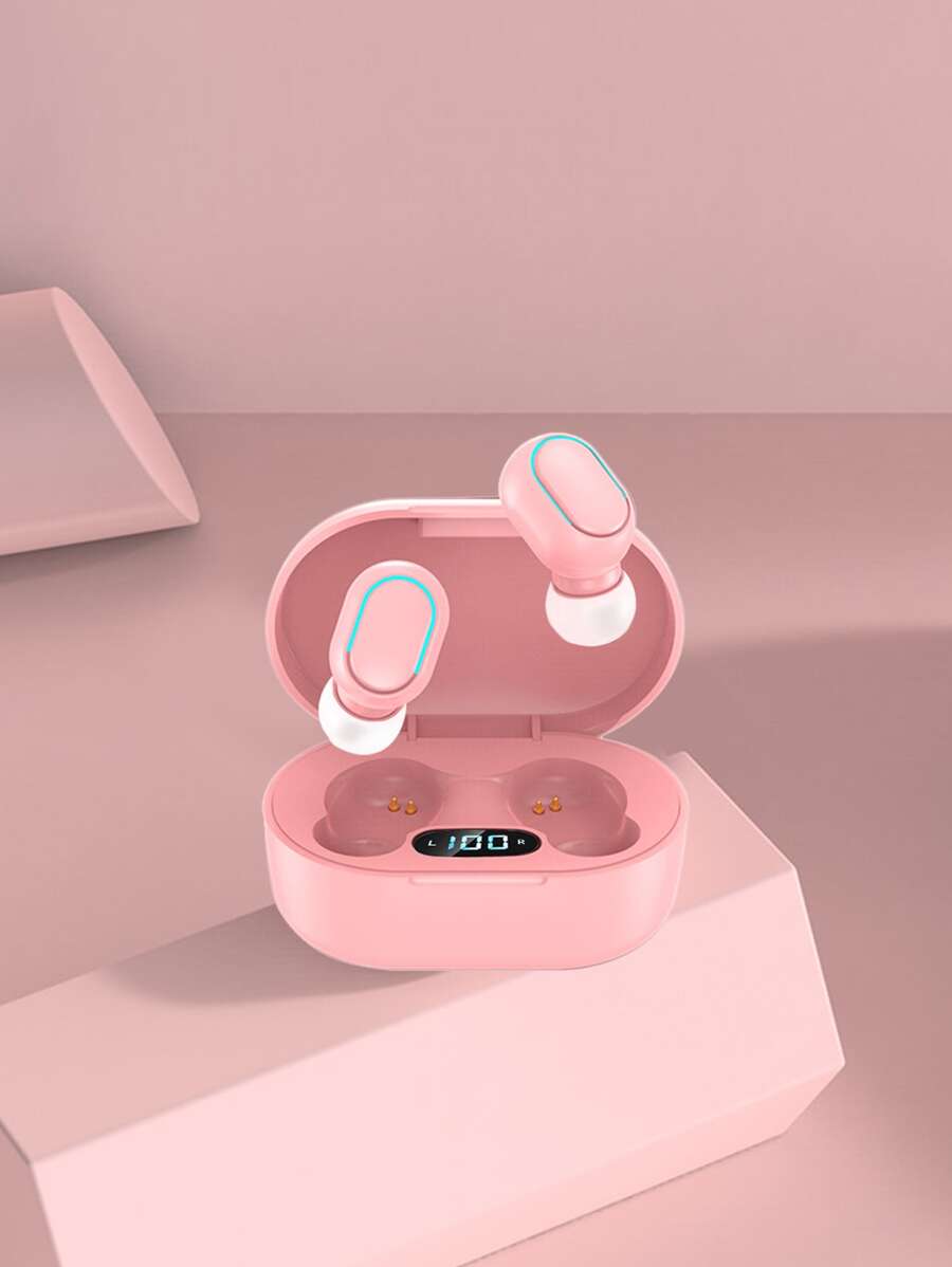 Active Noise Cancelling In-Ear One Key Control LED Display Stereo Sound ...