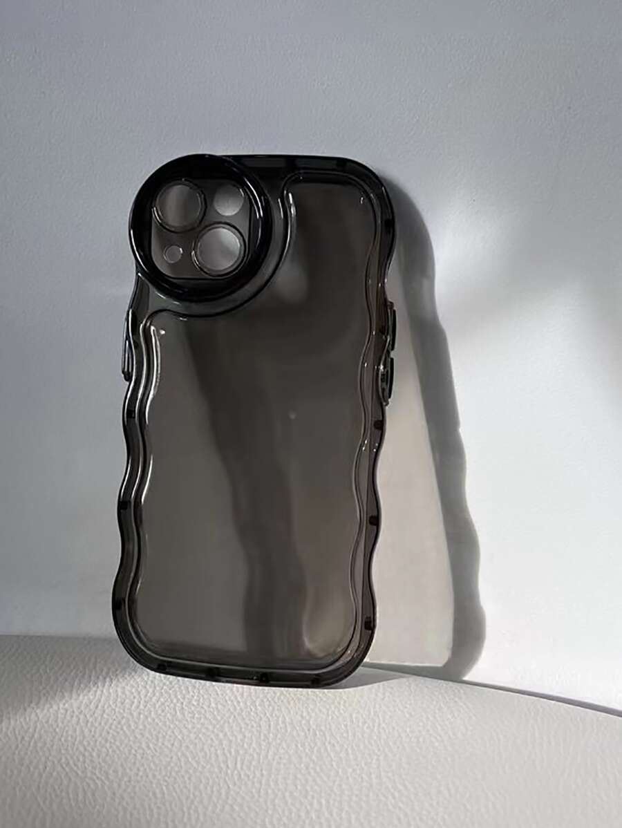 Wave Edge Design Phone Case | SHEIN USA