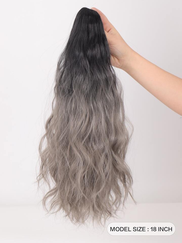 Grey Dip Dye Hair
